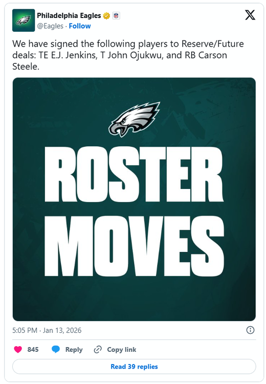 The First Domino - The 411 - The Eagles Message Board